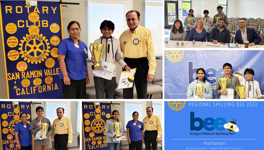 Scripps Spelling Bee 2023 | Rotary Club of San Ramon Valley California